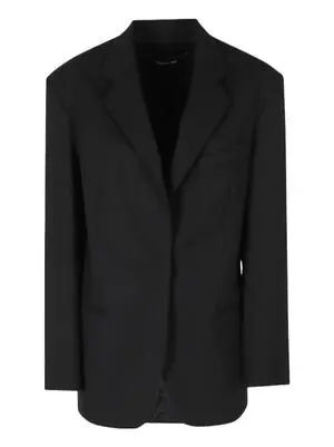Federica Tosi Long-sleeve Blazer - Black