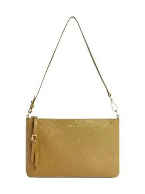 COCCINELLE Coccinelle C-Easy Grainy-Leather Shoulder Bag Green