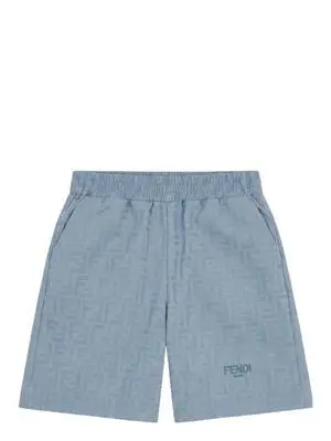 Fendi Monogram Shorts - Blue