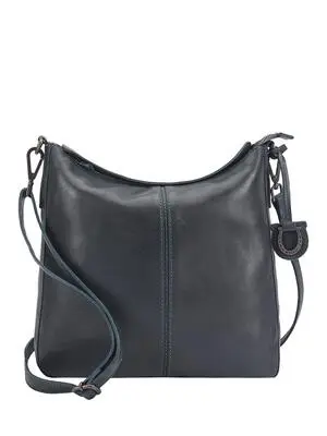 LLOYD BAKER Phoebe Washed Leather Hobo Bag - Green