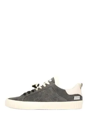 SPRINGA | UNIQUE VULCANIZED SNEAKERS ITALIAN HANDMADE Springa Italian Handmade Wavy Suede Low Top Sneakers - Grey
