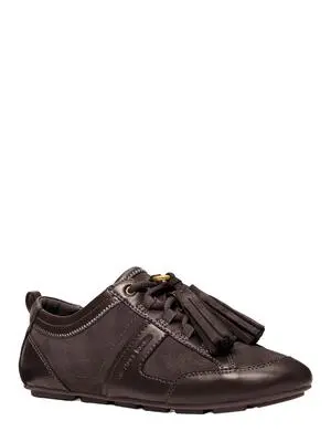 Michael Kors Keely Tassel Suede Trainers - Brown