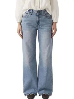 LEVI'S Wide Leg Jeans - Stone Washed