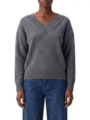 TOM FORD V-neck Sweater - Charcoal
