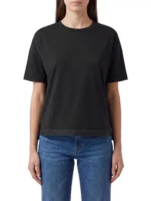 Herno Crewneck Short-sleeve T-shirt - Black