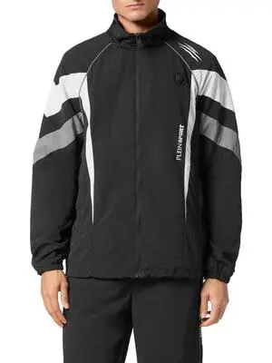 PLEIN SPORT Zip-up Jacket - Black