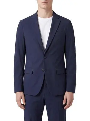 RRD Rrd Singlebreasted Blazer In Crease-Resistant Surflex® Technical Fabric Blue
