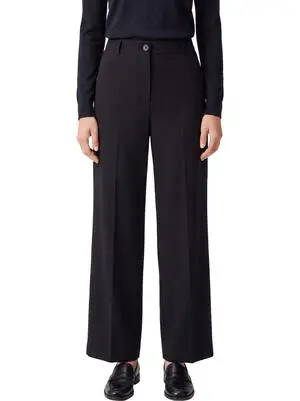 RRD Tailored Wide Leg Trousers - Black