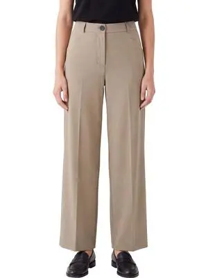 RRD Tailored Wide Leg Trousers - Tobacco