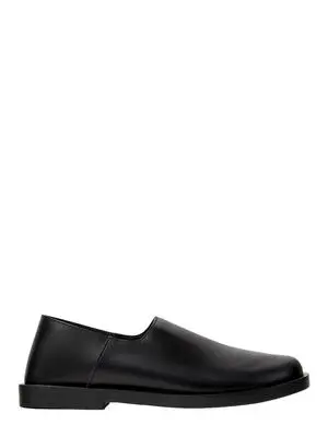 Camper Leather Slip-on Shoes - Black
