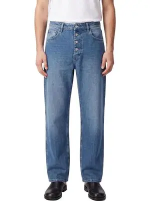 CARRER Cercs 5-pocket Straight-leg Jeans In Cotton