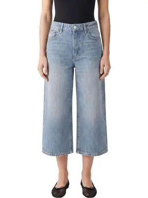 JEANERICA Jeanerica Cropped Wide-Leg Jeans In Organic Cotton