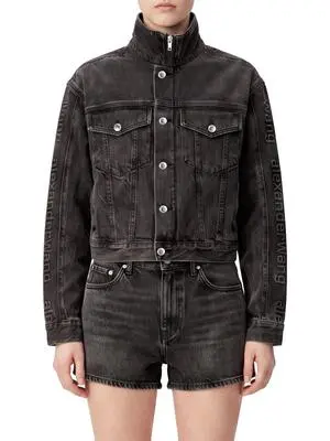 Alexander Wang Denim Jacket - Grey