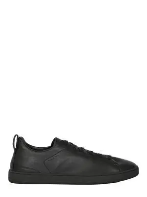 Church's Smooth Full-grain Calfskin Low-top Sneakers - Black