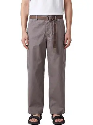 Sacai Belted Cargo Pants - Grey