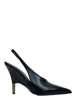 Khaite Slingback High Heel Pumps - Black