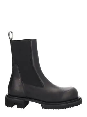 Rick Owens Chelsea Boots - Black