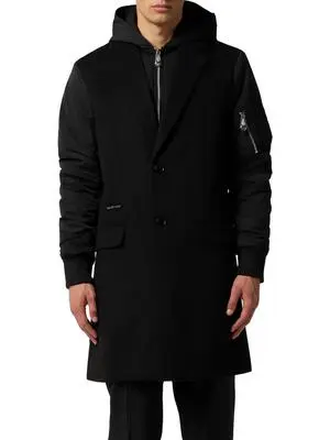 Philipp Plein Coat - Black