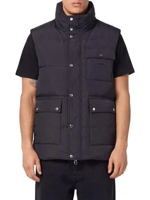 Philipp Plein Puffer Vest - Black