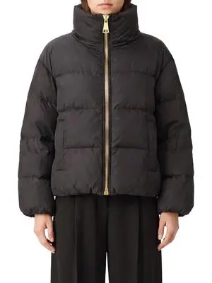 Balmain Puffer Coat - Black