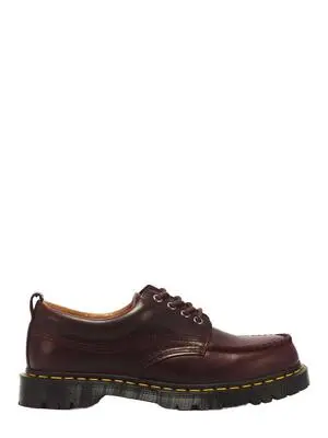 Dr. Martens Lowell 4 Eye Mayhem Leather Moc Toe Shoes - Brown