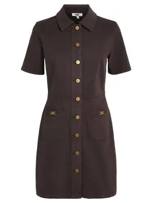 PAIGE Paige Cotton Clementine Mini Dress