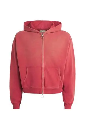 KAPITAL Cotton Gym Parka Zip-up Hoodie