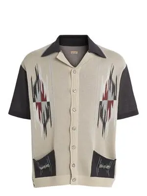 Kapital Knitted Chimayo Shirt - Beige
