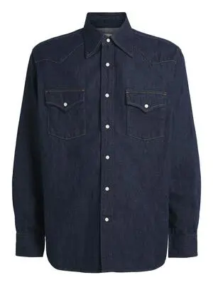 KAPITAL Huskey Western Denim Shirt