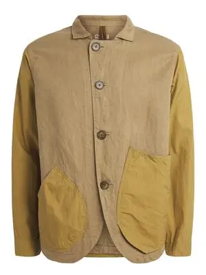 Kapital Linen Ringoman Overshirt - Beige