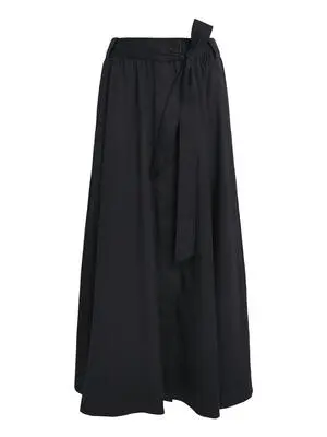 ME+EM Belted Maxi Skirt - Black