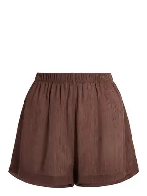 AWAY THAT DAY AWAY THAT DAY Maldives Textured Relaxed Fit Shorts