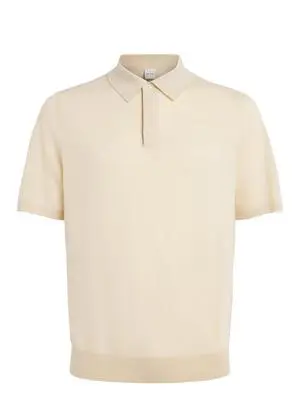 Paul Smith Merino Wool Polo Shirt - Beige