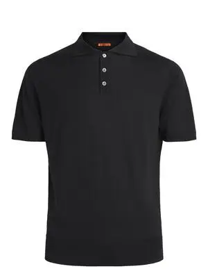 Barena Venezia Merino Polo Shirt - Black
