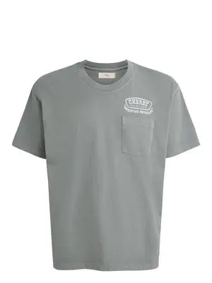 CHERRY LOS ANGELES Cotton Cape Canaveral T-shirt - Grey