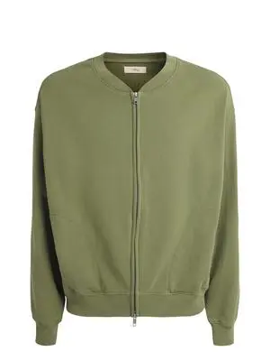 CHERRY LOS ANGELES Cotton Fleece Gecko Zip-up Sweatshirt - Green
