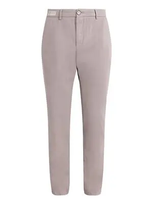 Paul & Shark Cotton-cashmere Straight Chinos Navy