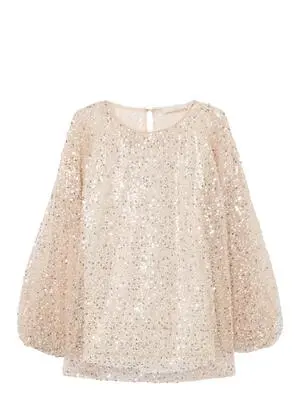 Marina Rinaldi Sequin Embellished Blouse - Ivory