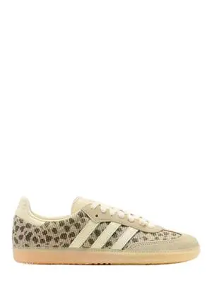 Adidas Samba Og Shoes With Leopard Print - Neutrals