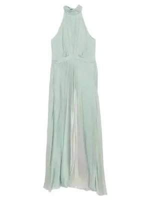 Raquel Diniz Giovanna Pleated Maxi Dress - Green