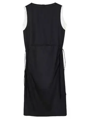 LESS Belted Sleeve Dress