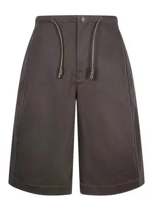 CROQUIS CROQUIS Sailor-Knot Drawstring Shorts Purple