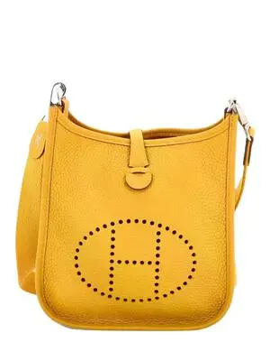 Hermès Evelyne Tpm Crossbody Bag - Yellow