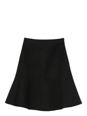 JNBY Fishtail A-line Midi Skirt - Black