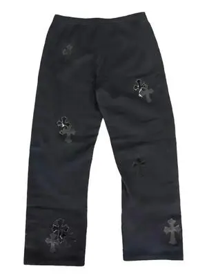 Chrome Hearts Cross-patch Track Pants - Black