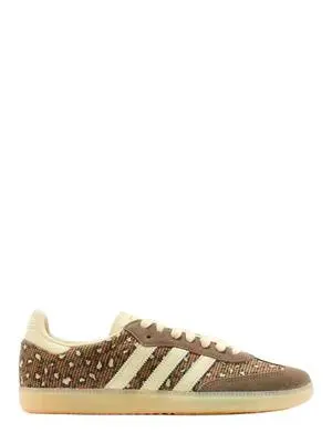 Adidas Samba Og Leopard Print Sneakers - Brown