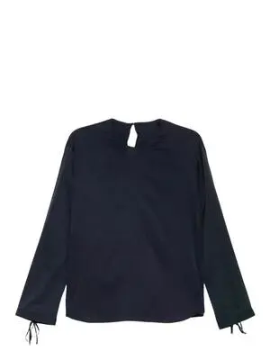JNBY Tie-cuffs Blouse - Blue