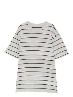 JNBY Striped Twist T-shirt - Grey