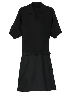 JNBY Belted Shirt Dress - Black
