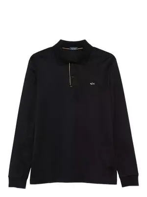 Paul & Shark Long-sleeve Polo Shirt - Blue
